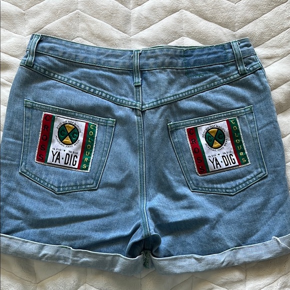 Cross Colours | Shorts | Blue Denim Womens Shorts By Cross Colours ...